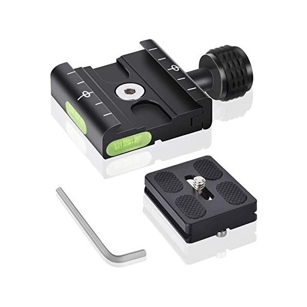 Adaptador UTEBIT QR | Adaptador 1/4 cierre rápido para Matterport Pro2